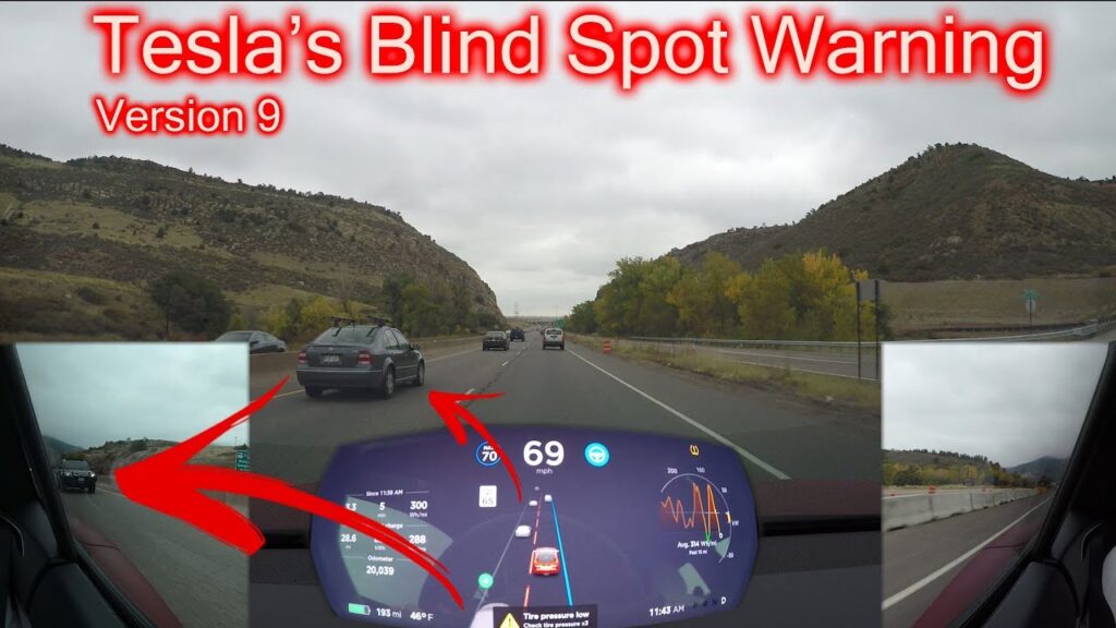 Tesla Blind Spot Camera: 3 New Software Update